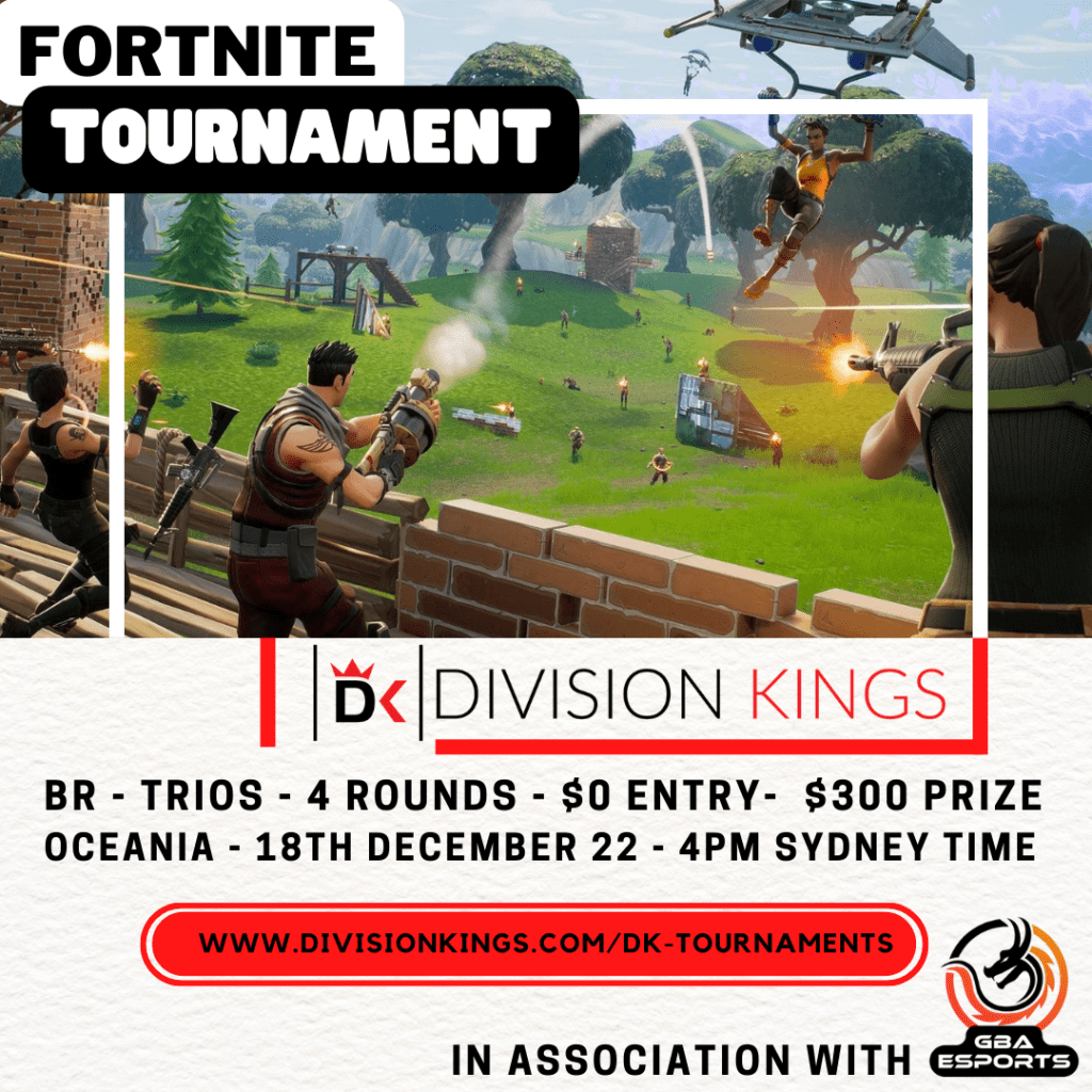 DK 04 Fortnite Tournament Released! - Division Kings